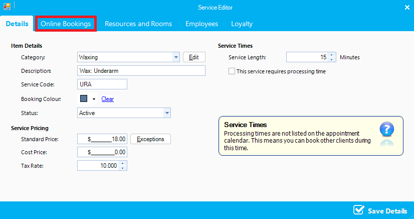 How to setup online bookings - Services – Konnect Help Centre