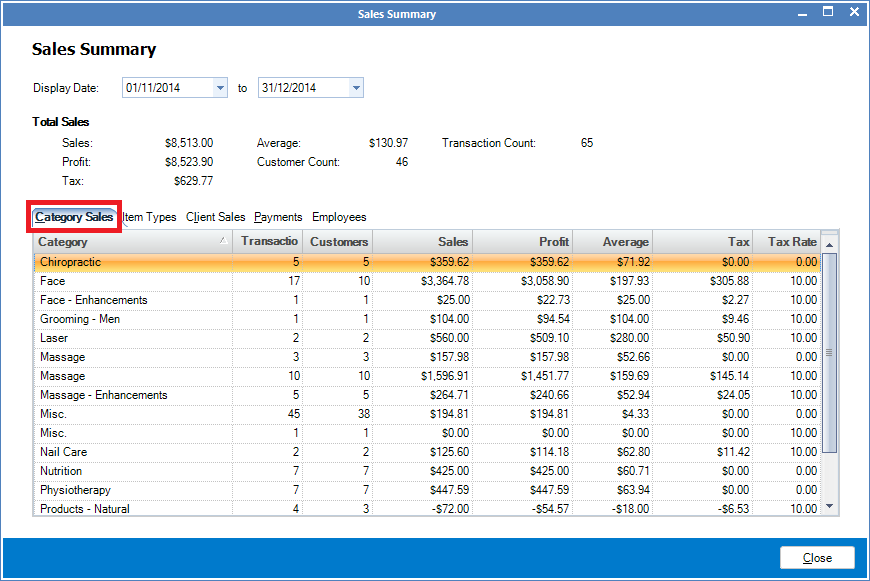 How to view Sales summaries – Konnect Help Centre